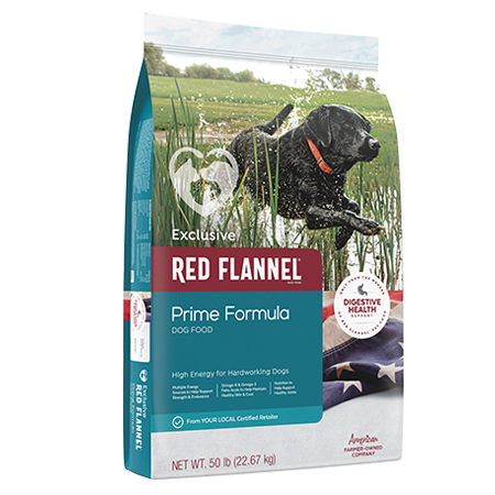 Red Flannel Prime Formula Dog Food - Arcola Feed