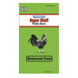 Bluebonnet Super Stuff Poultry Blend 13% - Arcola Feed