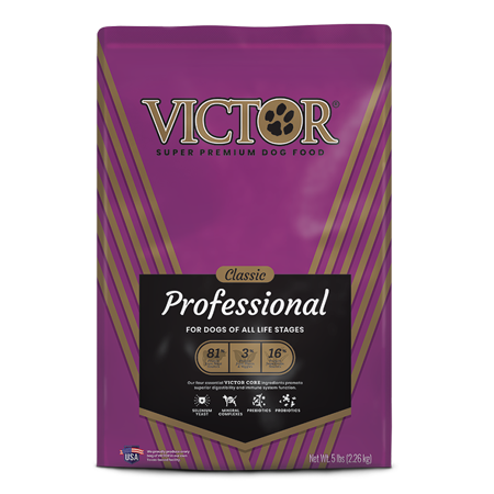 Victor Classic Professional Dry Dog Food - Arcola Feed