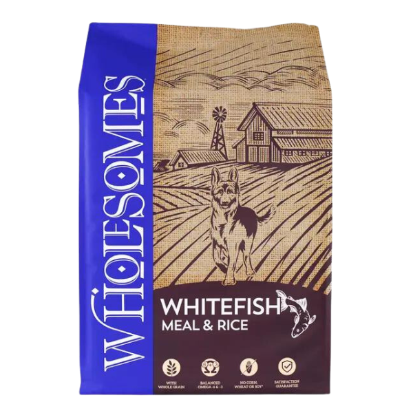 Wholesomes Whitefish Meal & Rice - Arcola Feed